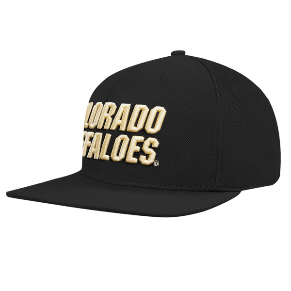 Pro Standard Snapback Hat - University Of Colorado CLASSIC STACKED LOG ...