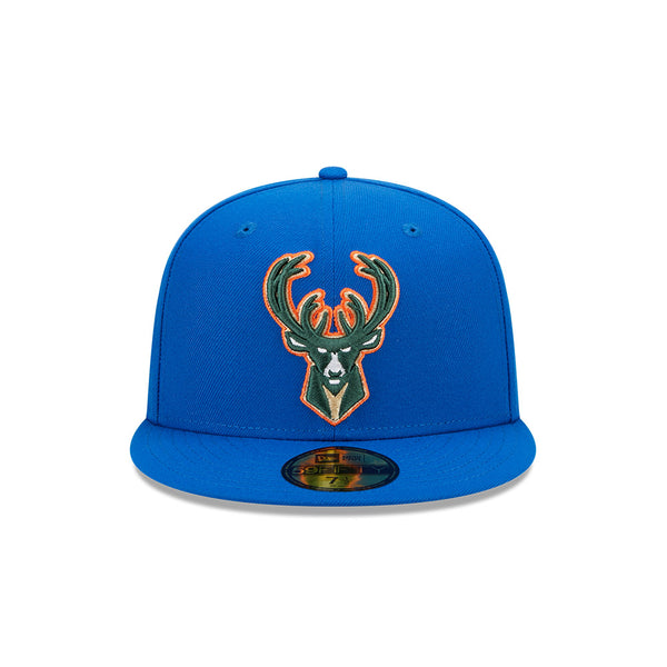 New Era Hat - Milwaukee Bucks - 22 ALT - Royal Blue / Orange – InStyle ...